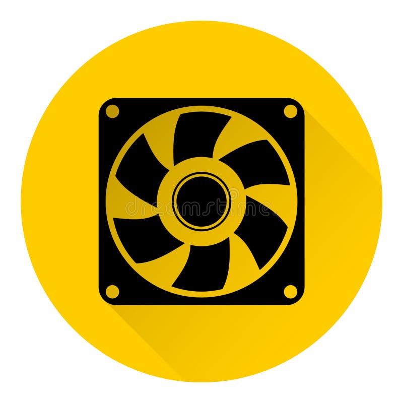 Icono De La Ventilación Del Extractor Ilustración del Vector ...