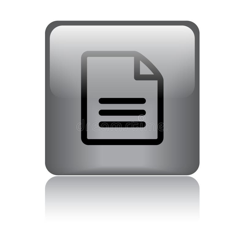 Icono Del Formato De Archivo De Texto Stock de ilustración ...