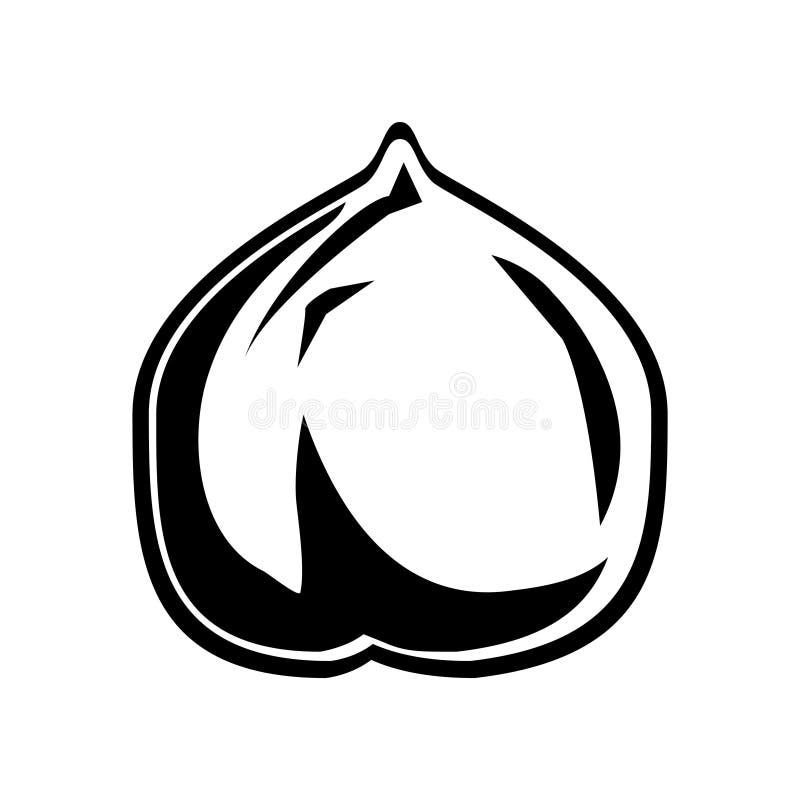 Icono Del Hummus De Los Garbanzos, Ejemplo Del Vector Ilustración del ...