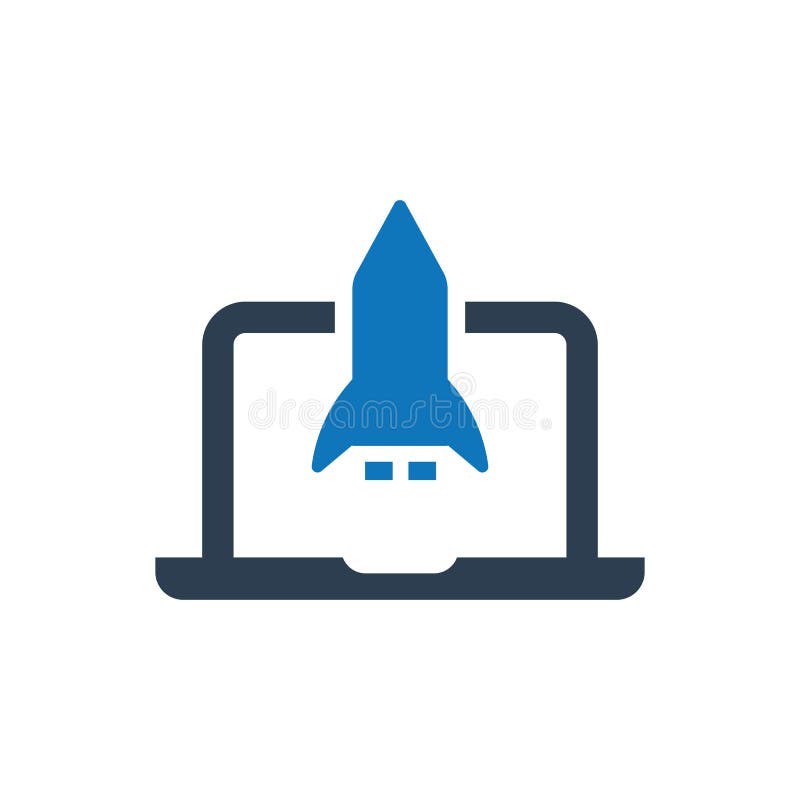 Icono Del Inicio Del Proyecto Ilustración del Vector - Ilustración de ...