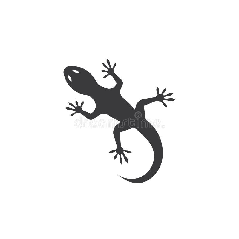 Icono del logo de Gecko ilustración del vector. Ilustración de vector ...