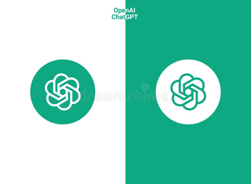Icono Del Logotipo De Chat De Openai Foto de archivo editorial ...