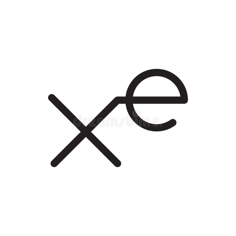 Icono Del Logotipo Del Vector De La Letra Inicial Stock de ilustración ...