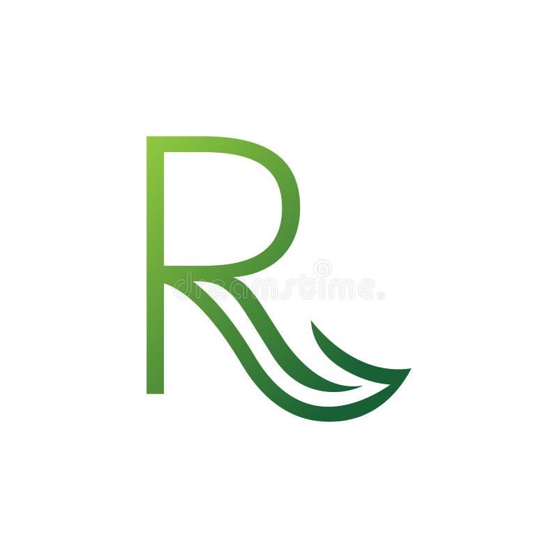 Icono Del Logotipo Del Vector De Letra Inicial Ilustración Del Vector
