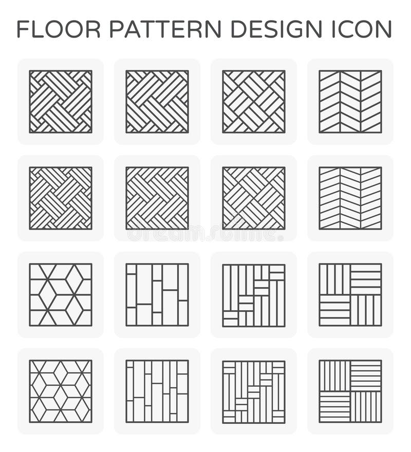 Icono del modelo del piso ilustración del vector. Ilustración de negro ...