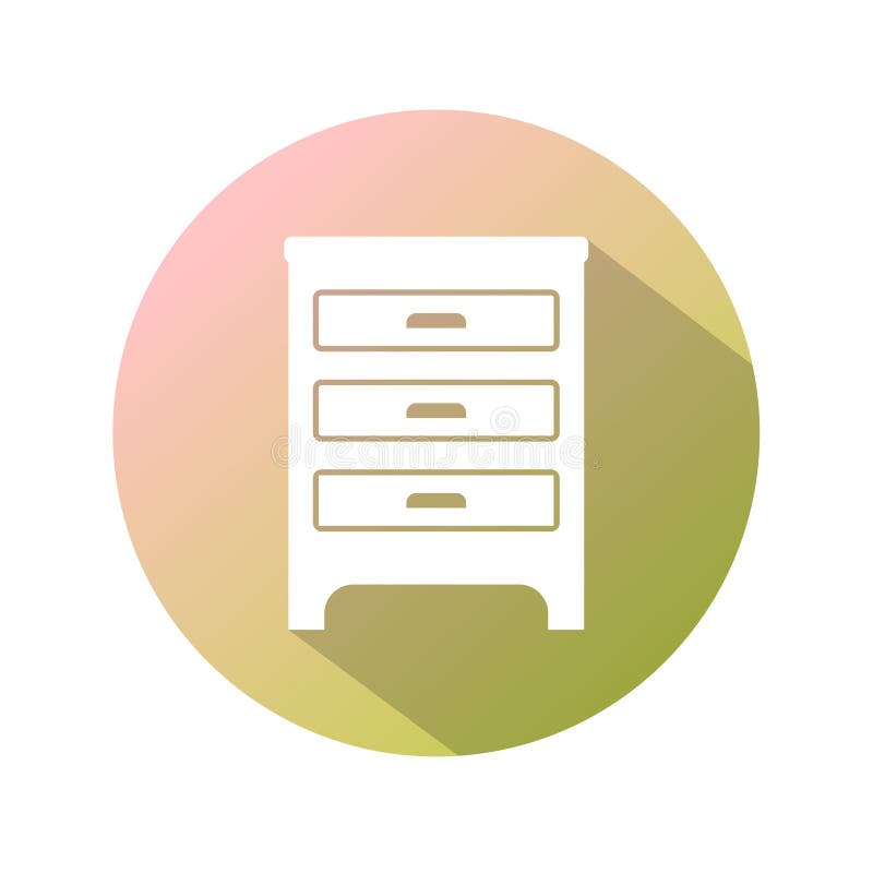 Icono del mueble ilustración del vector. Ilustración de cabecera ...