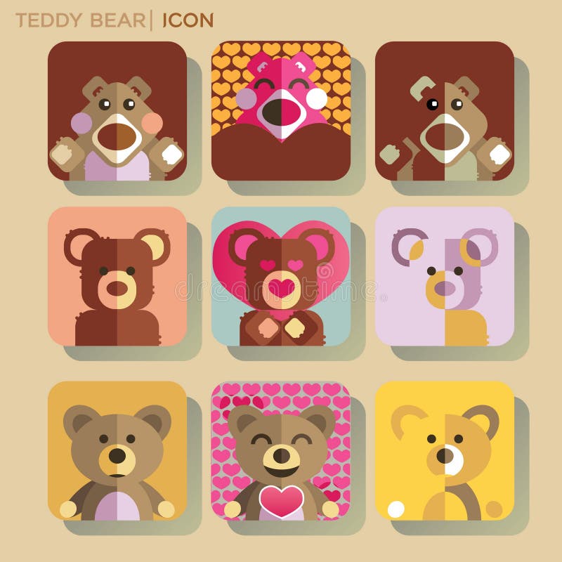 Icono del oso ilustración del vector. Ilustración de icono - 100076895