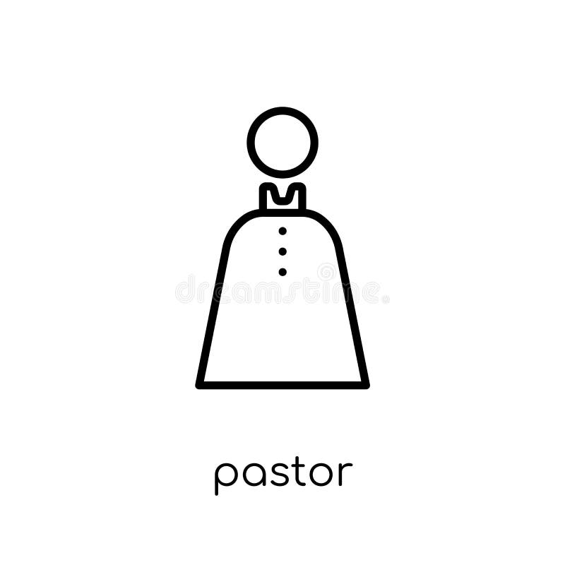 Icono del pastor ilustración del vector. Ilustración de negro - 130937325
