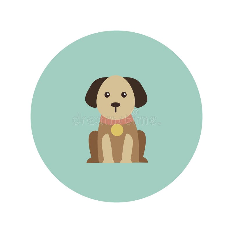 Icono del perro Vector stock de ilustración. Ilustración de objeto ...