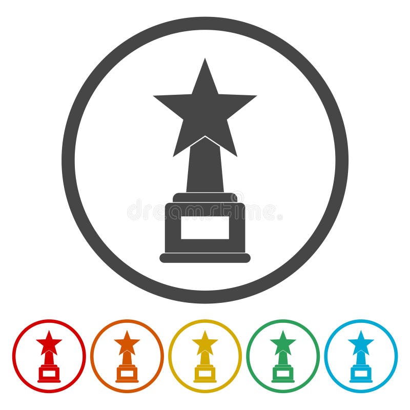 Icono del premio ilustración del vector. Ilustración de alcance - 138810293