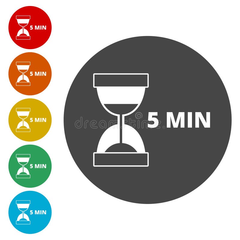 Icono Del Reloj De Arena Del Reloj De Arena Del Cristal De Arena Del ...