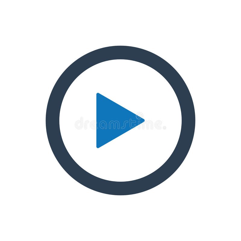 Icono Del Reproductor Multimedia Ilustración del Vector - Ilustración ...