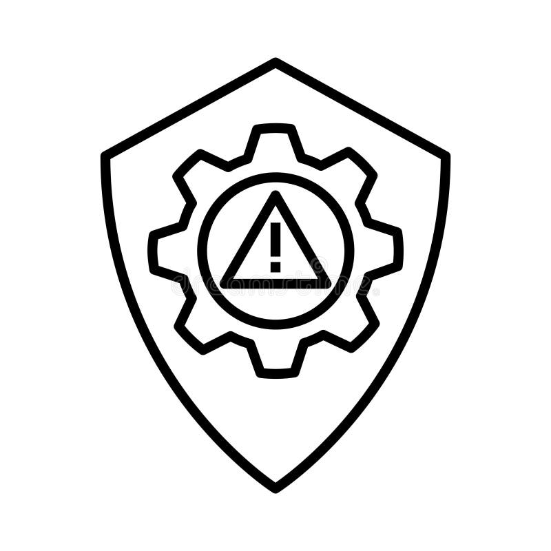 Icono Del Riesgo, Ejemplo Del Vector Ilustración del Vector ...