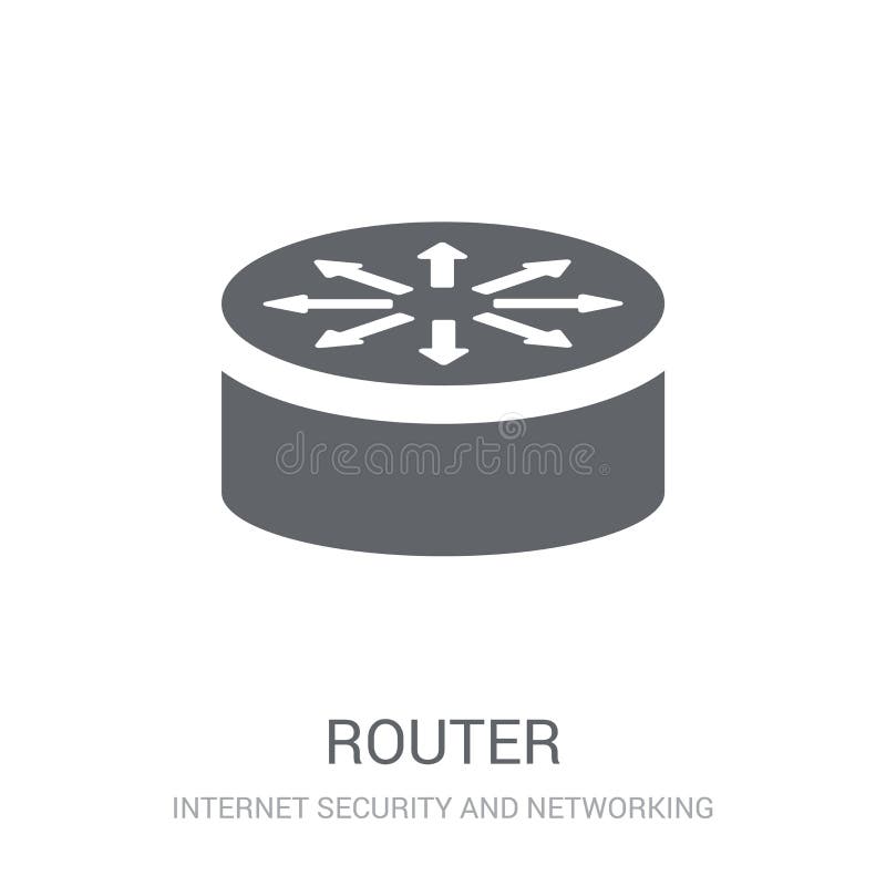 Icono del router ilustración del vector. Ilustración de hardware ...
