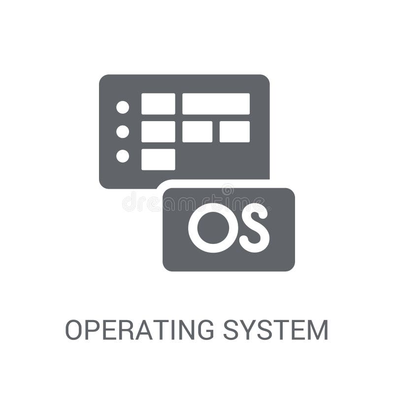 Icono Del Sistema Operativo Ilustración del Vector - Ilustración de ...