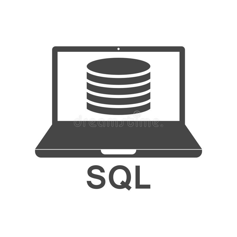 Icono del SQL ilustración del vector. Ilustración de database - 125045334