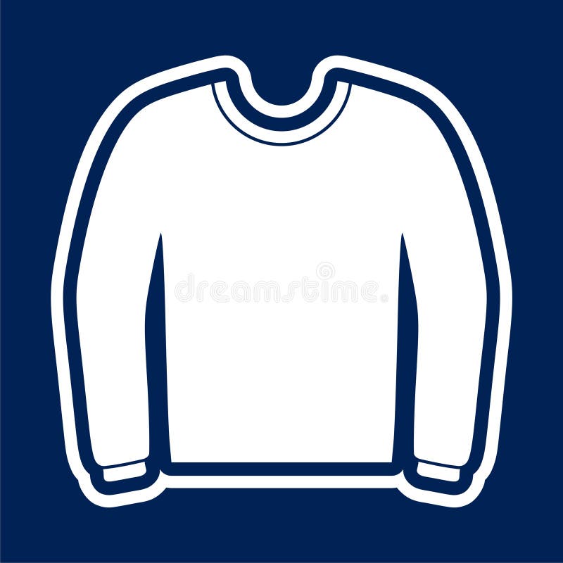 Icono del su?ter - ejemplo ilustración del vector. Ilustración de ...