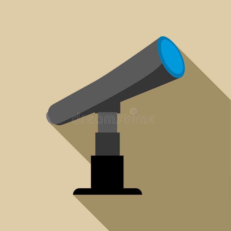 Icono Del Telescopio, Estilo Plano Stock de ilustración - Ilustración ... Icono Del Telescopio, Estilo Plano Stock de ilustración - Ilustración ...