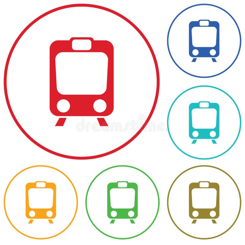Icono del tren aislado ilustración del vector. Ilustración de muestra ...