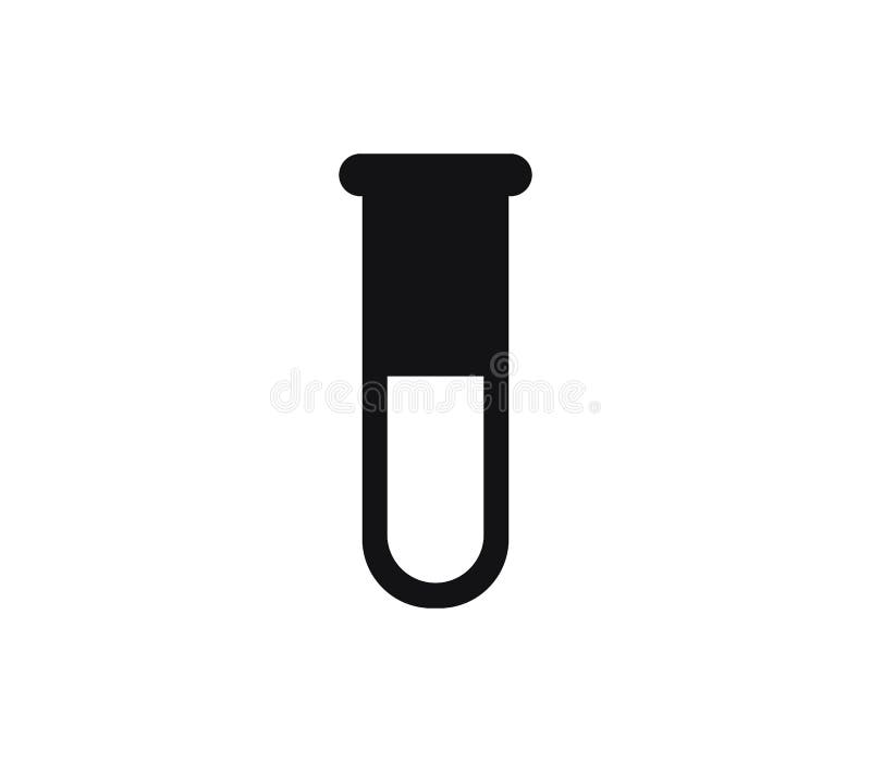 Icono Del Tubo De Ensayo Ilustrado En El Vector Sobre Fondo Blanco ... Icono Del Tubo De Ensayo Ilustrado En El Vector Sobre Fondo Blanco ...