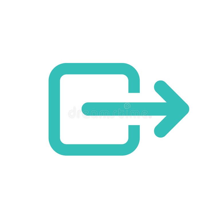 Icono del vínculo externo ilustración del vector. Ilustración de ...