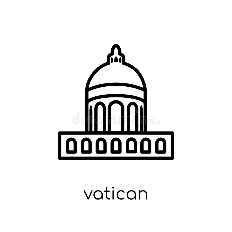 Icono del Vaticano ilustración del vector. Ilustración de peter - 130936384