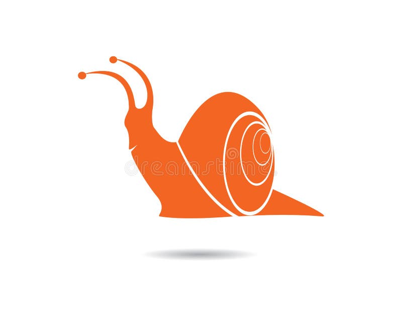 Icono Del Vector Del Caracol Ilustración del Vector - Ilustración de ...