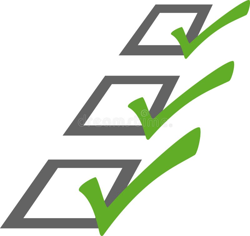 Icono Del Vector Del Checkbox Ilustración del Vector - Ilustración de ...