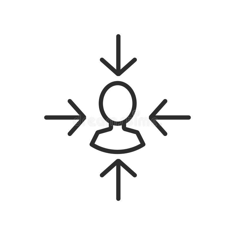 Icono Del Vector Del Cliente De La Blanco Ilustración del Vector ...