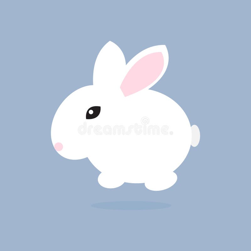 Icono Del Vector Del Conejo Stock de ilustración - Ilustración de ...