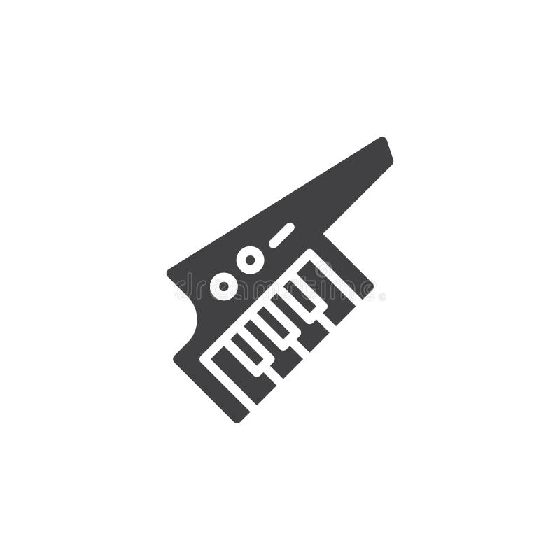 Icono del vector de Keytar ilustración del vector. Ilustración de juego ...