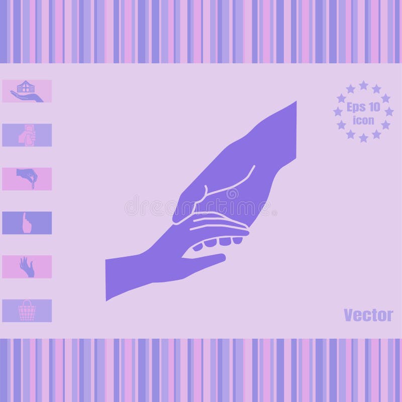 Icono Del Vector De La Ayuda Ilustración del Vector - Ilustración de ...