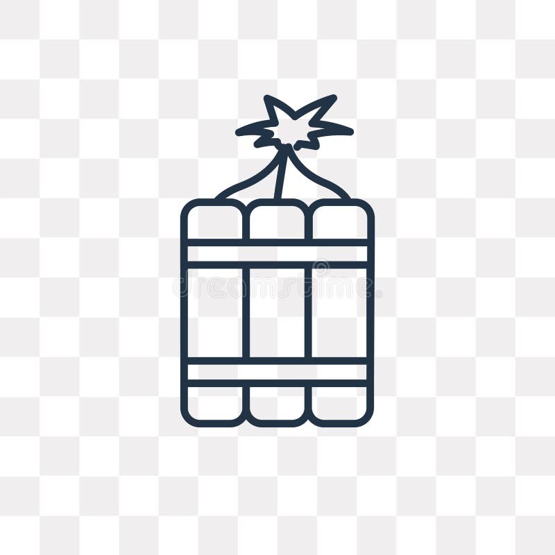 Icono Del Vector De La Bomba Aislado En El Fondo Transparente, Bomba ...