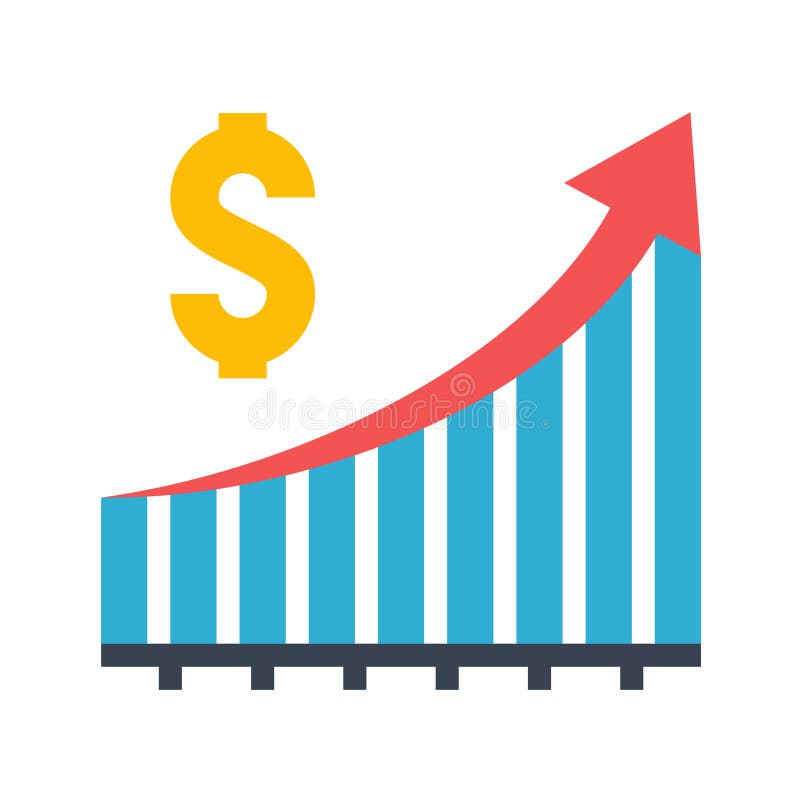 Icono Del Vector De La Carta De Barra Ilustración del Vector ...