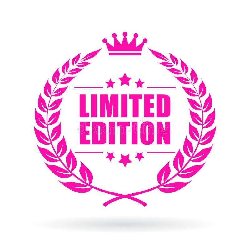 Icono Del Vector De La Edición Limitada Ilustración del Vector ...