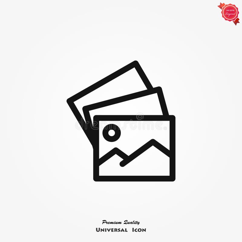 Icono Del Vector De La Imagen Stock de ilustración - Ilustración de ...