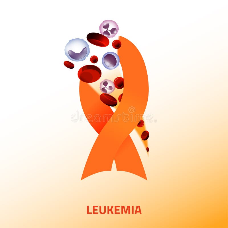 Imagen Del Icono De La Leucemia Ilustración del Vector - Ilustración de ...