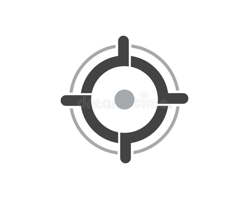 Icono Del Vector De Logo Template Del Foco Ilustración del Vector ...