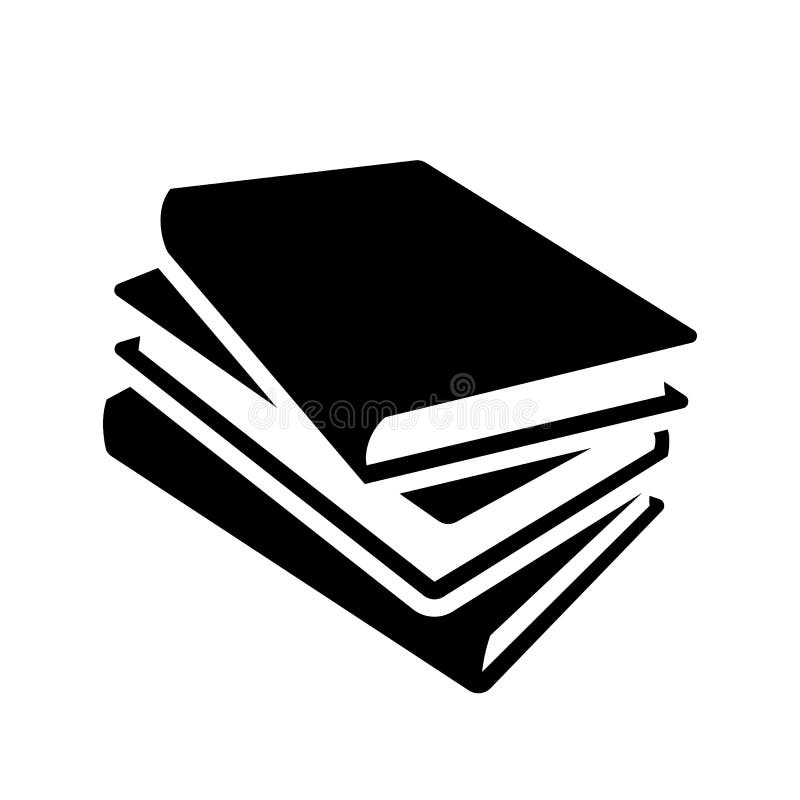 Icono Del Vector De Los Libros Ilustración del Vector - Ilustración de ...