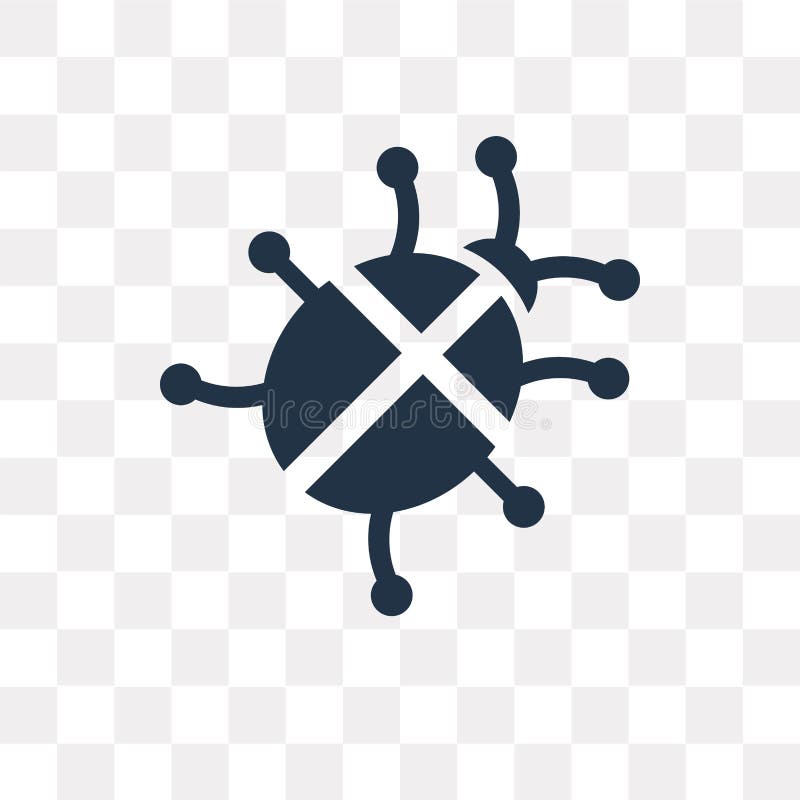 Icono Del Vector De Malware Aislado En El Fondo Transparente, Malware ...