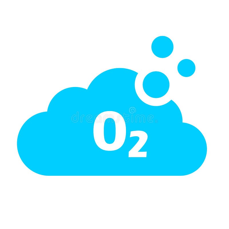 Icono Del Vector Del Oxígeno Aislado En El Fondo Transparente, Oxígeno ...