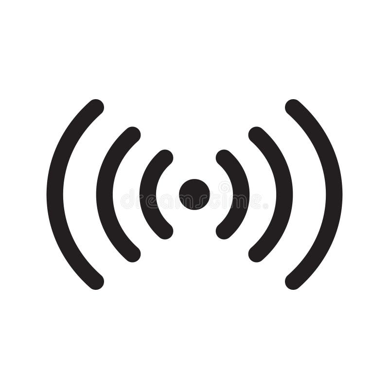 Icono del vector de señal stock de ilustración. Ilustración de libre ...