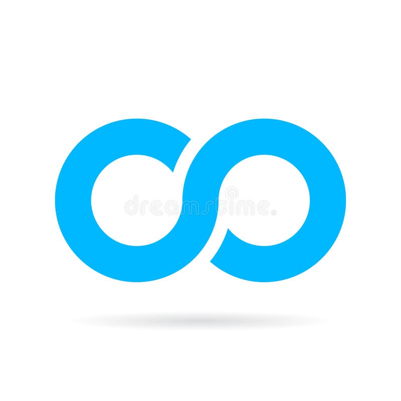 Icono Del Vector Del Infinito Ilustración del Vector - Ilustración de ...