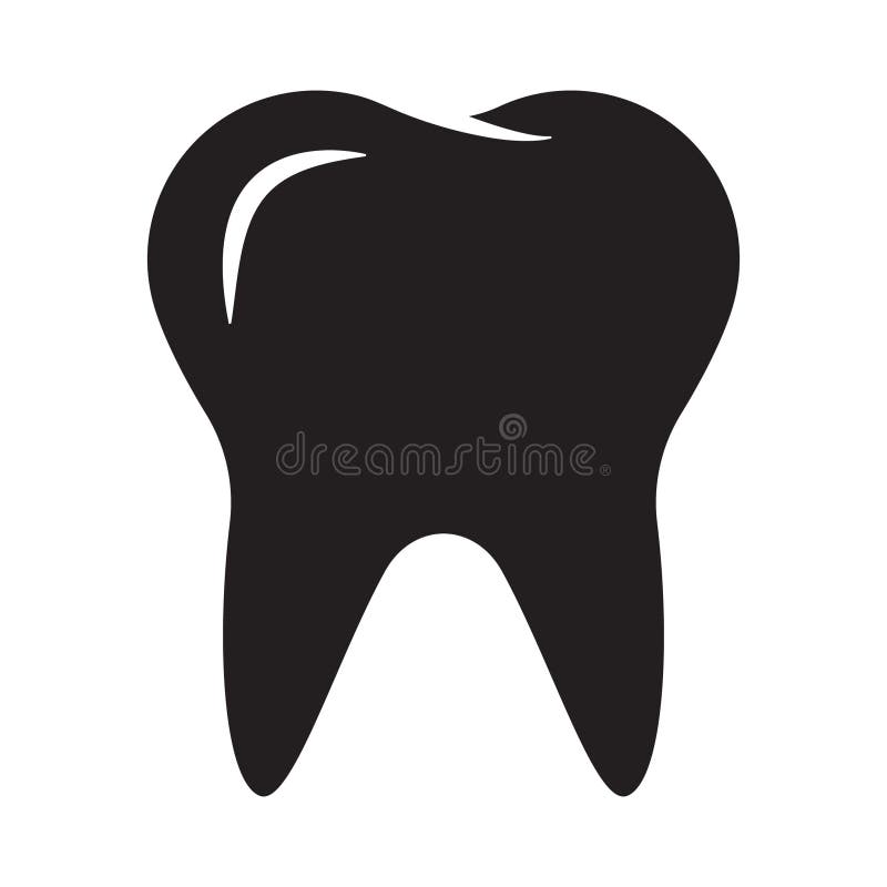 Icono Del Vector Del Diente Stock de ilustración - Ilustración de sano ...
