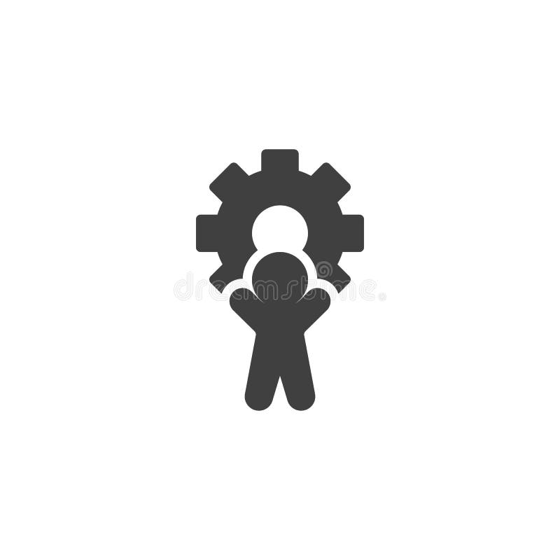 Icono Del Vector Del Engranaje Ilustración Del Vector Ilustración De