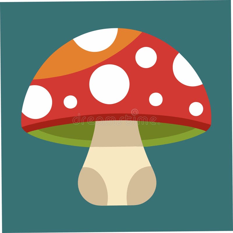 Icono del vector hongo ilustración del vector. Ilustración de gente ...