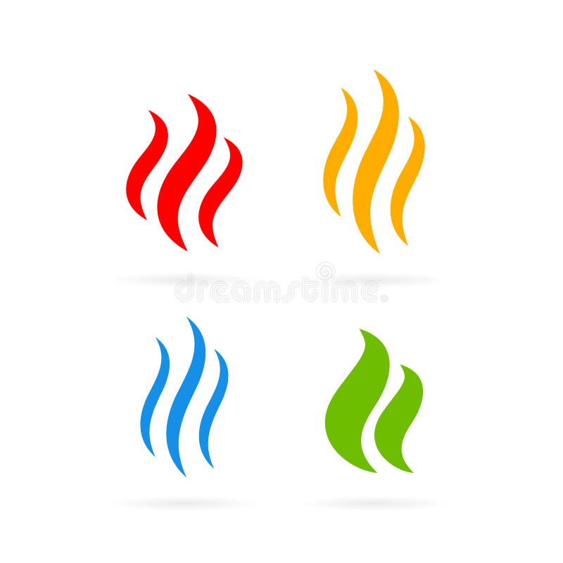 Icono Del Vector Del Olor Del Aroma Ilustración del Vector ...