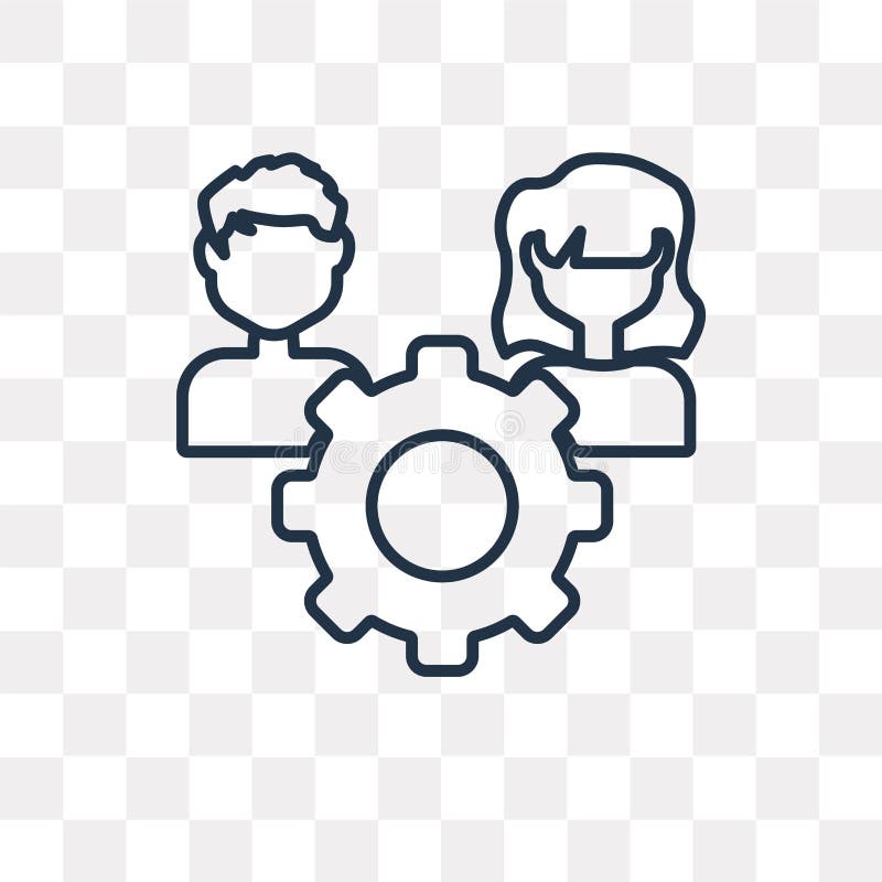 Icono Del Vector Del Recurso En El Fondo Transparente, Linear ...