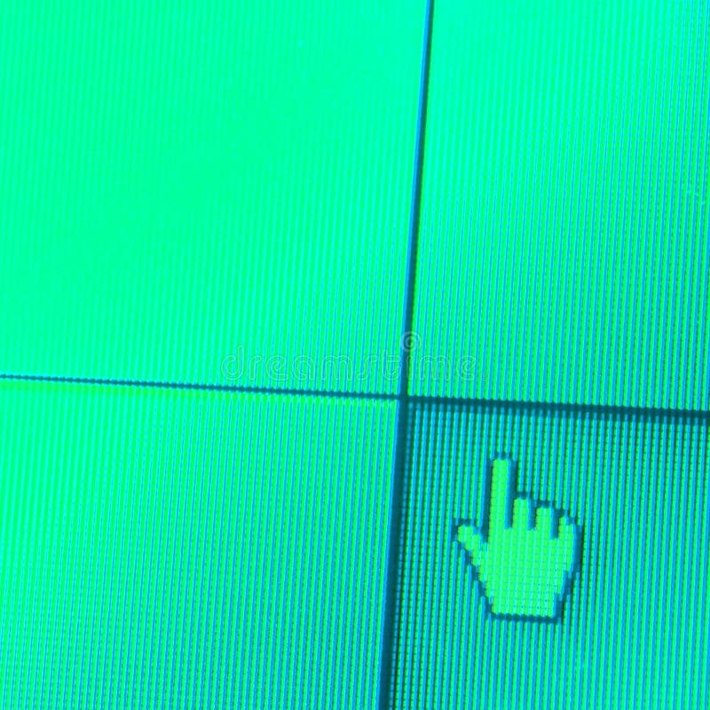 Icono Del Web En La Pantalla Del LED Imagen de archivo - Imagen de ...