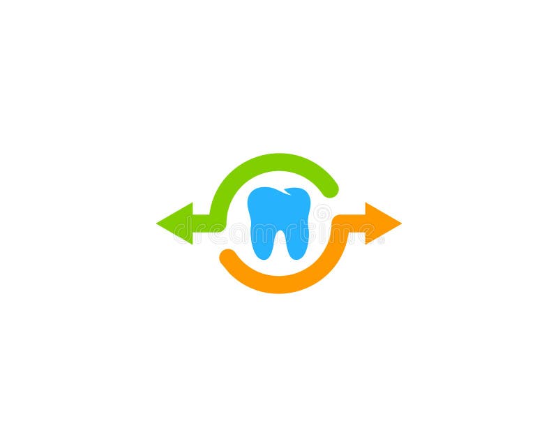 Laboratorio Dental Logo Icon Design Ilustración del Vector ...